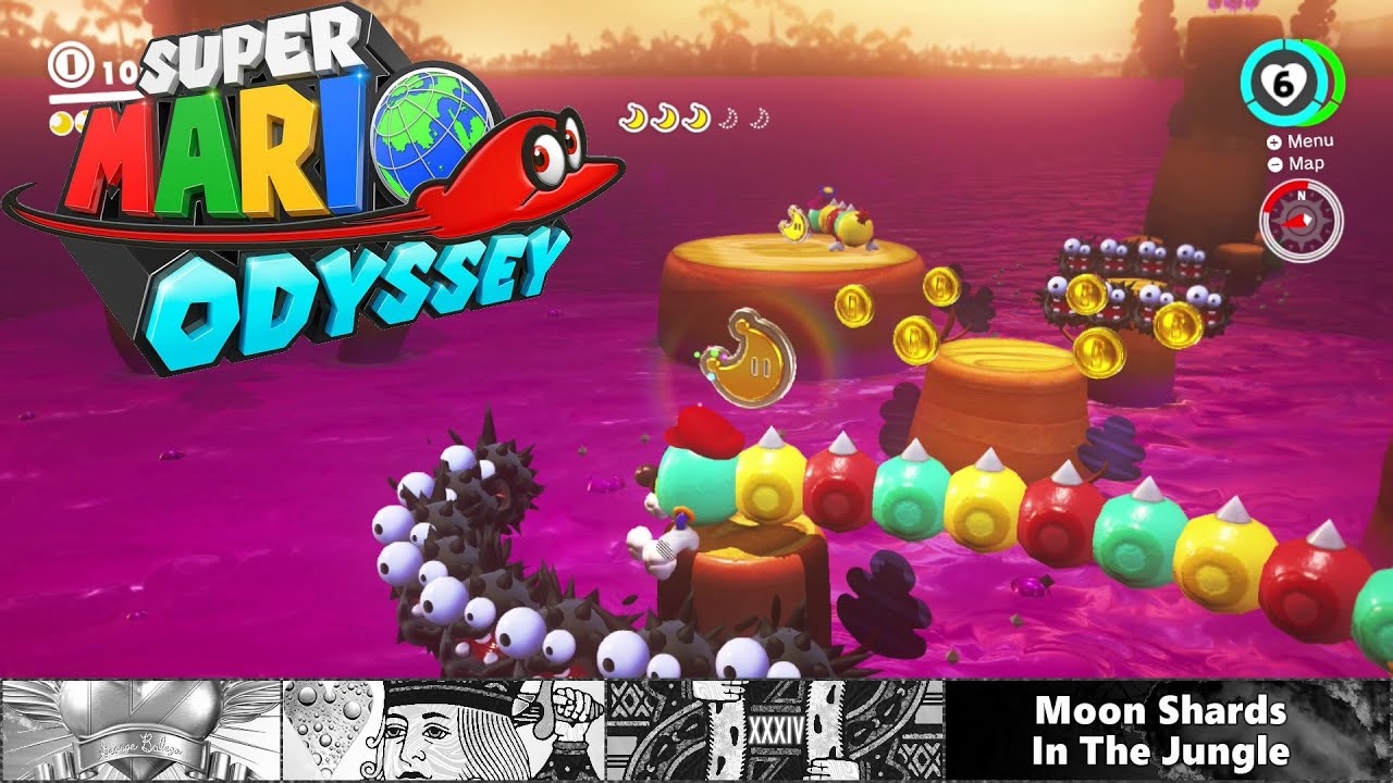 Super Mario Odyssey: Lost Kingdom - Moon Shards In The Jungle - YouTube
