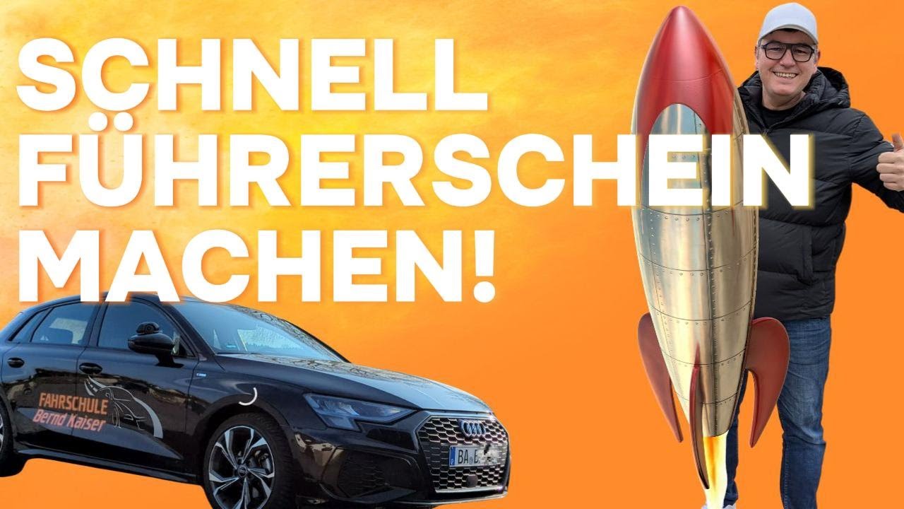 Führerschein schnell machen - Intensivkurs für deinen Erfolg! - YouTube