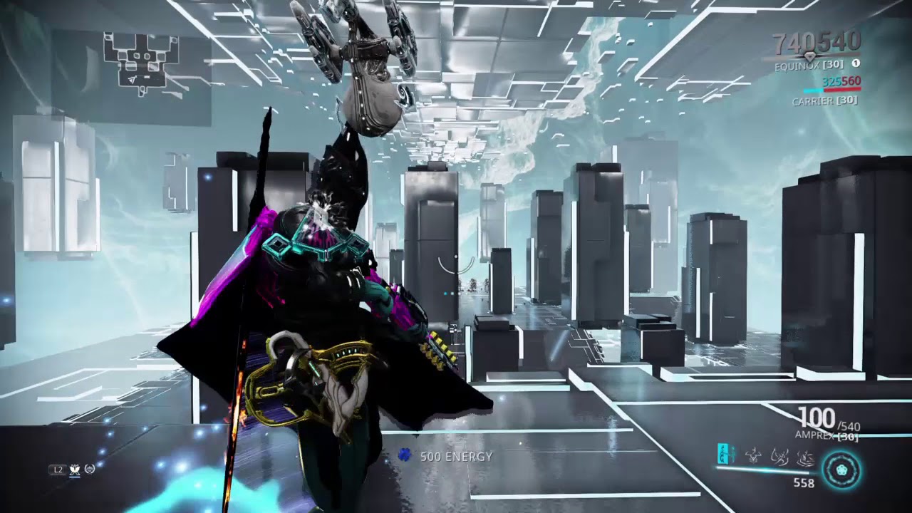 Warframe Equinox Duality+Amprex build OP? - YouTube