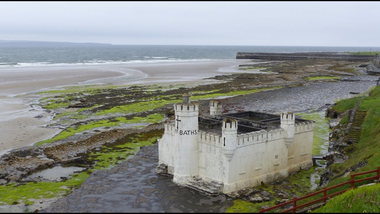 ENNISCRONE CLIFF BATHS - ENNISCRONE - COUNTY SLIGO - IRELAND - YouTube