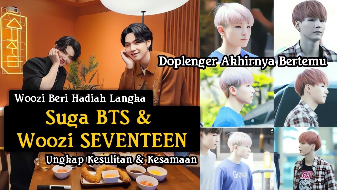 Woozi SEVENTEEN di Suchwita Suga BTS, Akhirnya Bertemu & Ingin ...