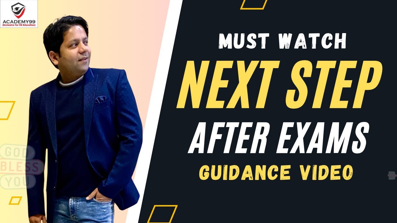 NEXT STEP AFTER EXAMS ☺️ MUST WATCH ☺️ CS EXECUTIVE & CS PROFESSIONAL 🤩 ...