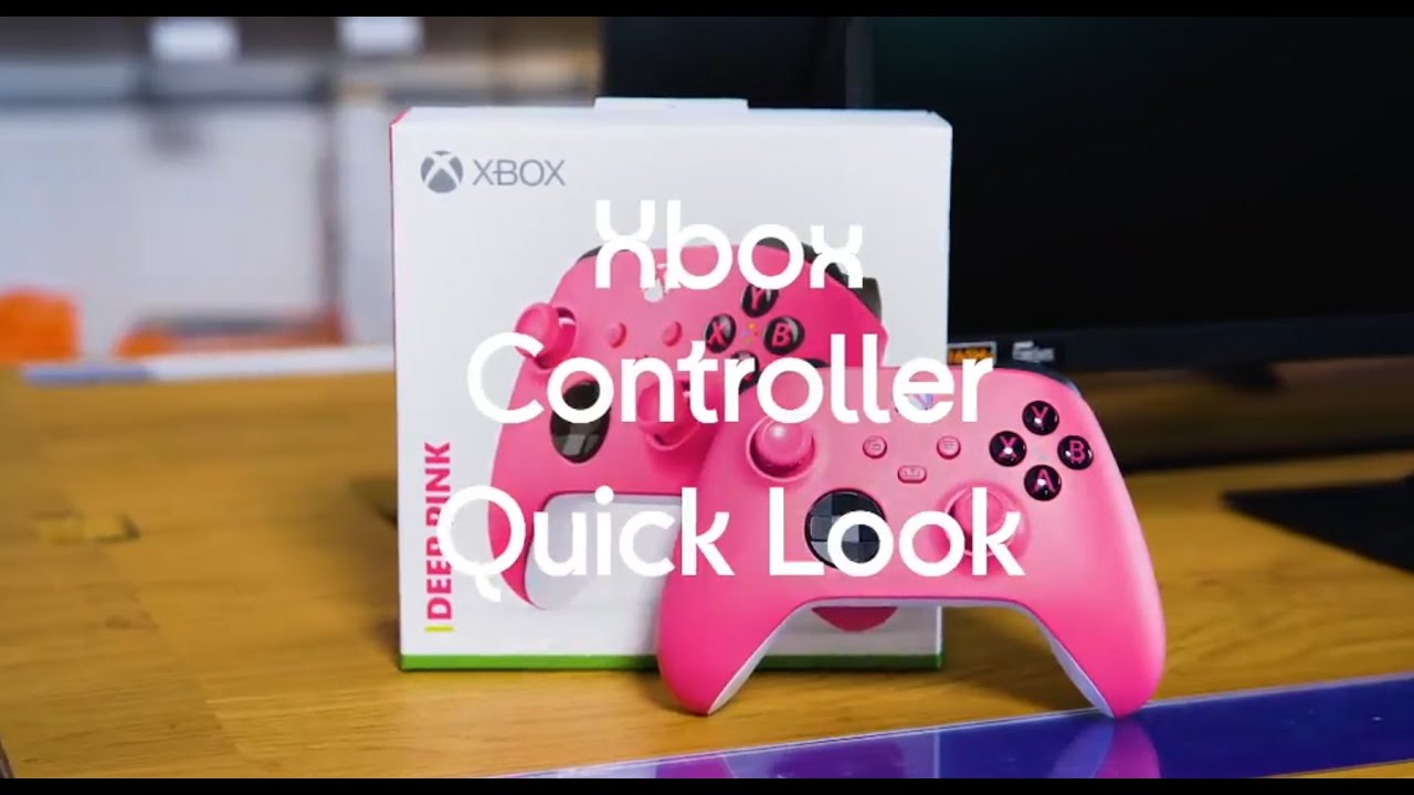 XBOX Wireless Controller - Deep Pink - Quick Look - YouTube