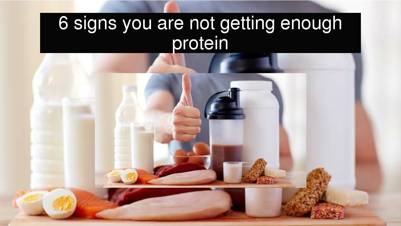 6 signs you are not getting enough protein - YouTube