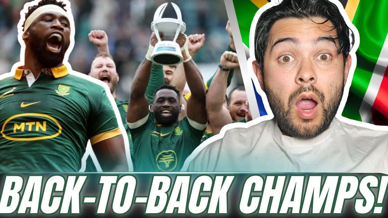 BACK-TO-BACK CHAMPIONS! | Springboks Make History After Epic 29-27 Win ...