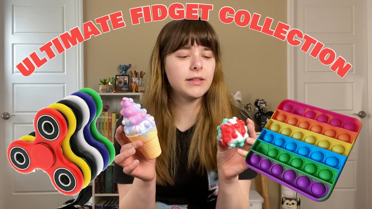 my ultimate fidget collection - YouTube