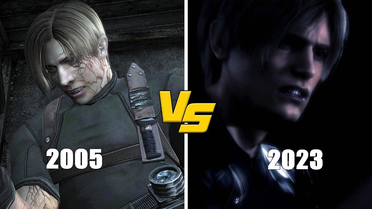 Resident Evil 4 Remake vs Original Leon Parasite Nightmare Scene ...