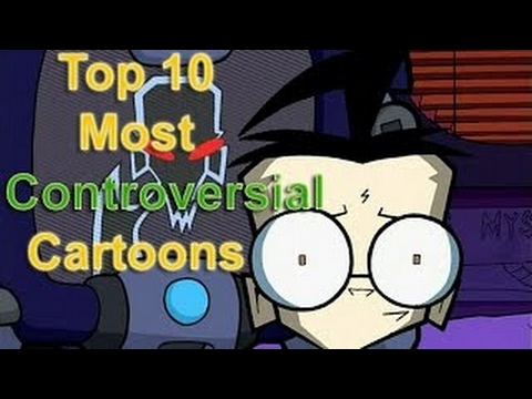 Top 10 Most Controversial Cartoons - YouTube