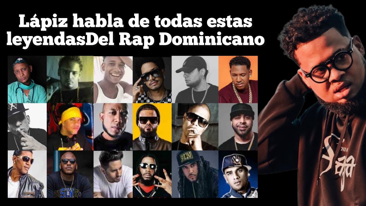 LÁPIZ HABLA DE LAS LEYENDAS DEL RAP DE RD JOA VAKERO R1 SUJETO OMEGA ...
