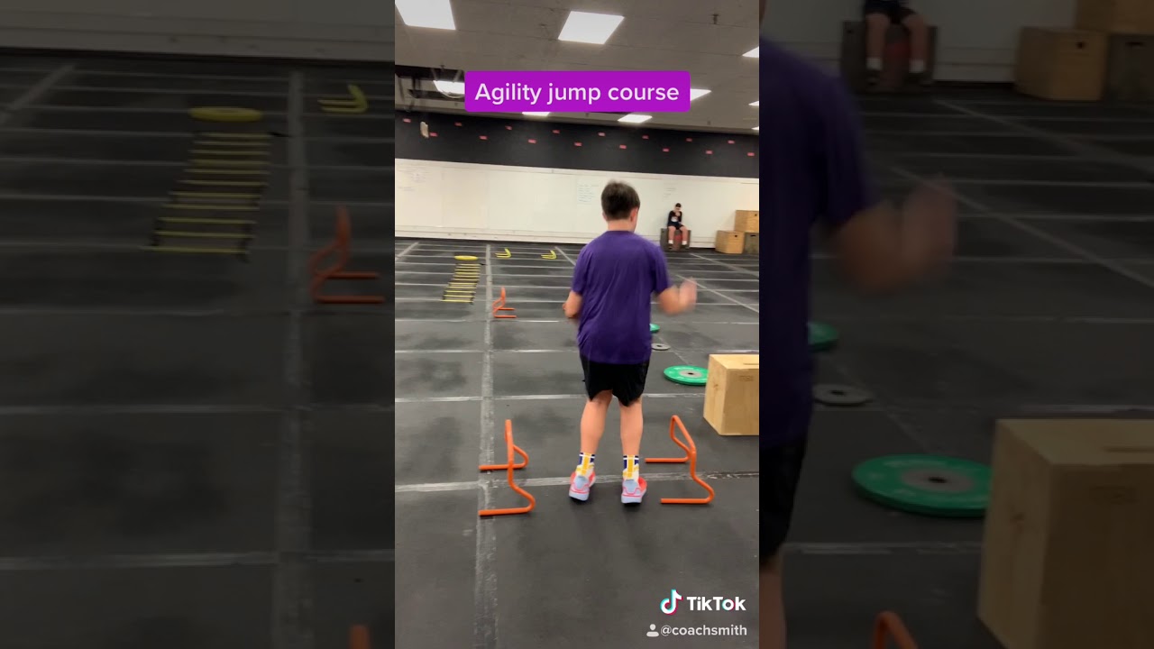 Agility Jump Course - YouTube