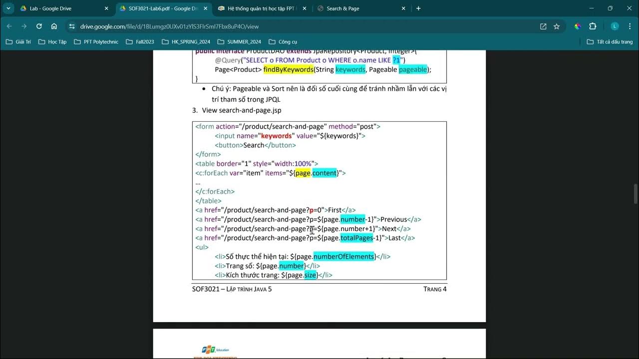 Lab6 - Java5 - khoilmpc06988 - YouTube