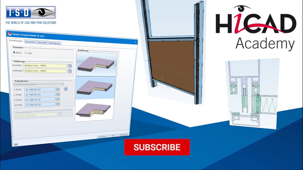 HiCAD Academy: Neue Designvariante für Paneele – Mehr Freiheit in der ...