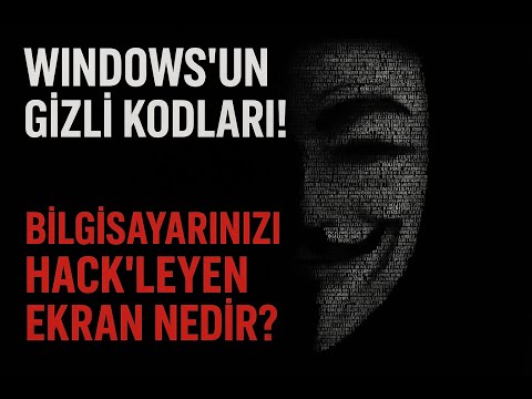 BİLGİSAYARINIZIN GİZLİ \