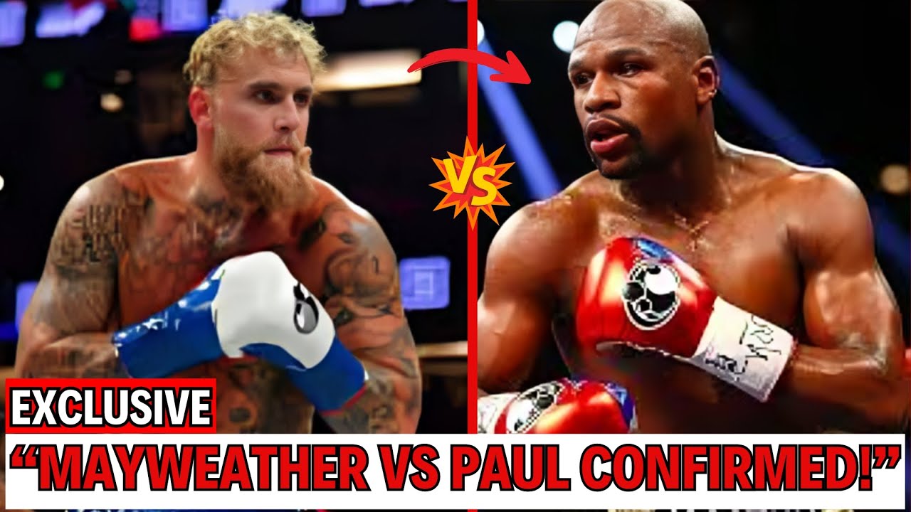 BREAKING: Floyd Mayweather vs Jake Paul OFFICIAL — Fight Date REVEALED ...