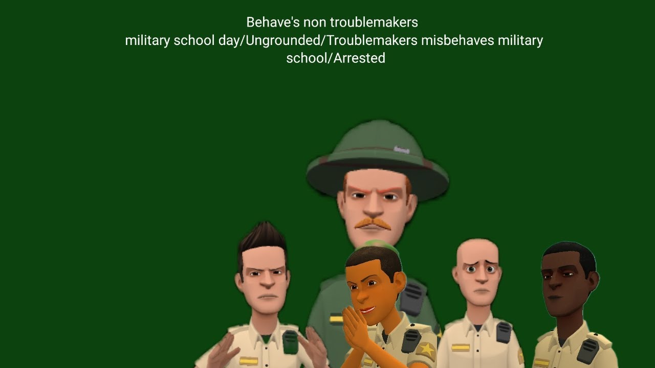 Behave's military school day/Ungrounded/Troublemakers misbehaves ...