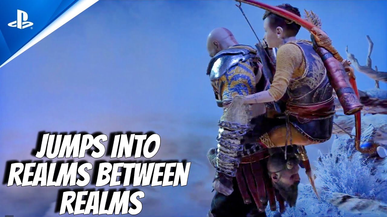 God Of War - Kratos jumps into Realms Between Realms | Full Walkthrough ...