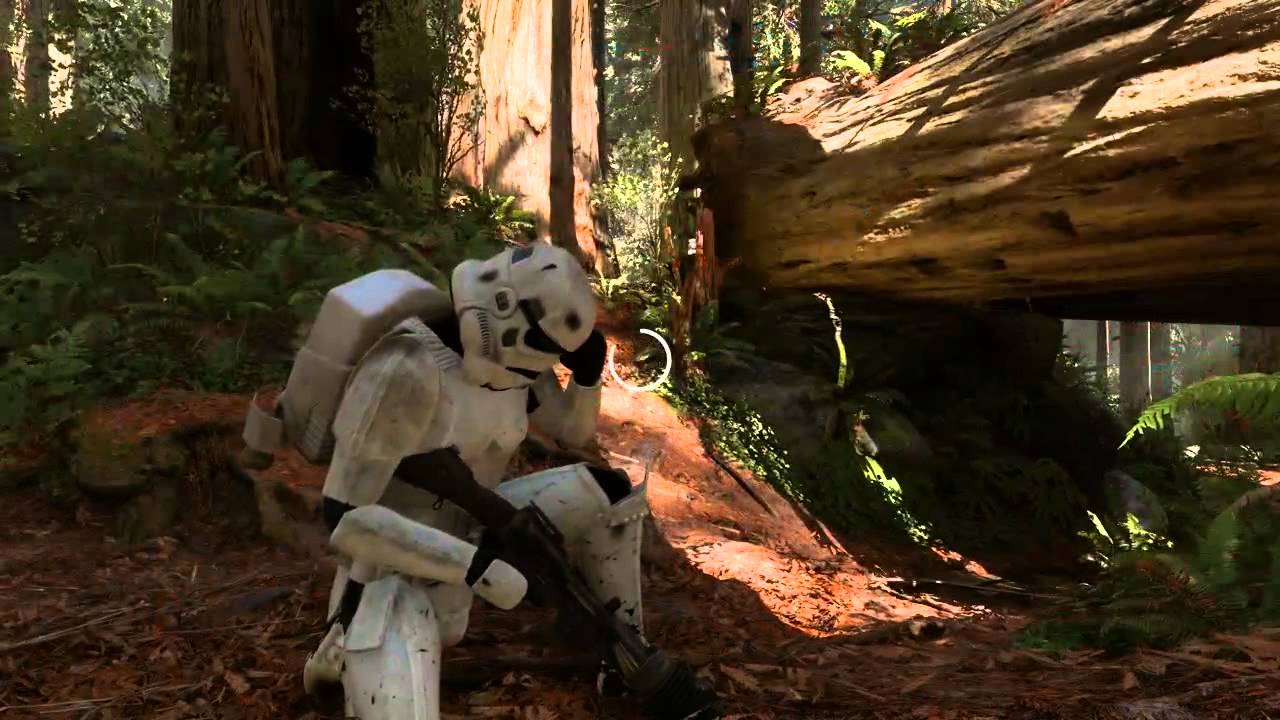 Star Wars Battlefront Endor forest - YouTube