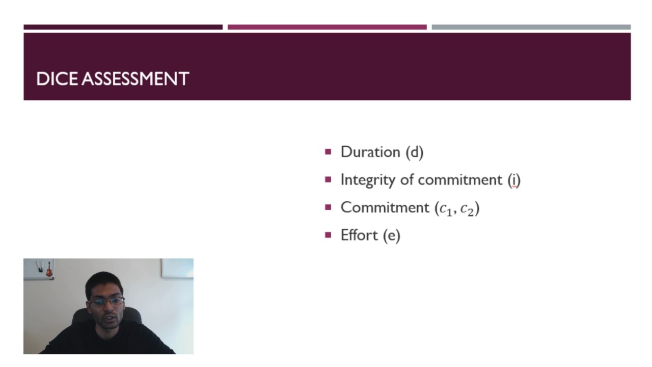 DICE assessment - YouTube