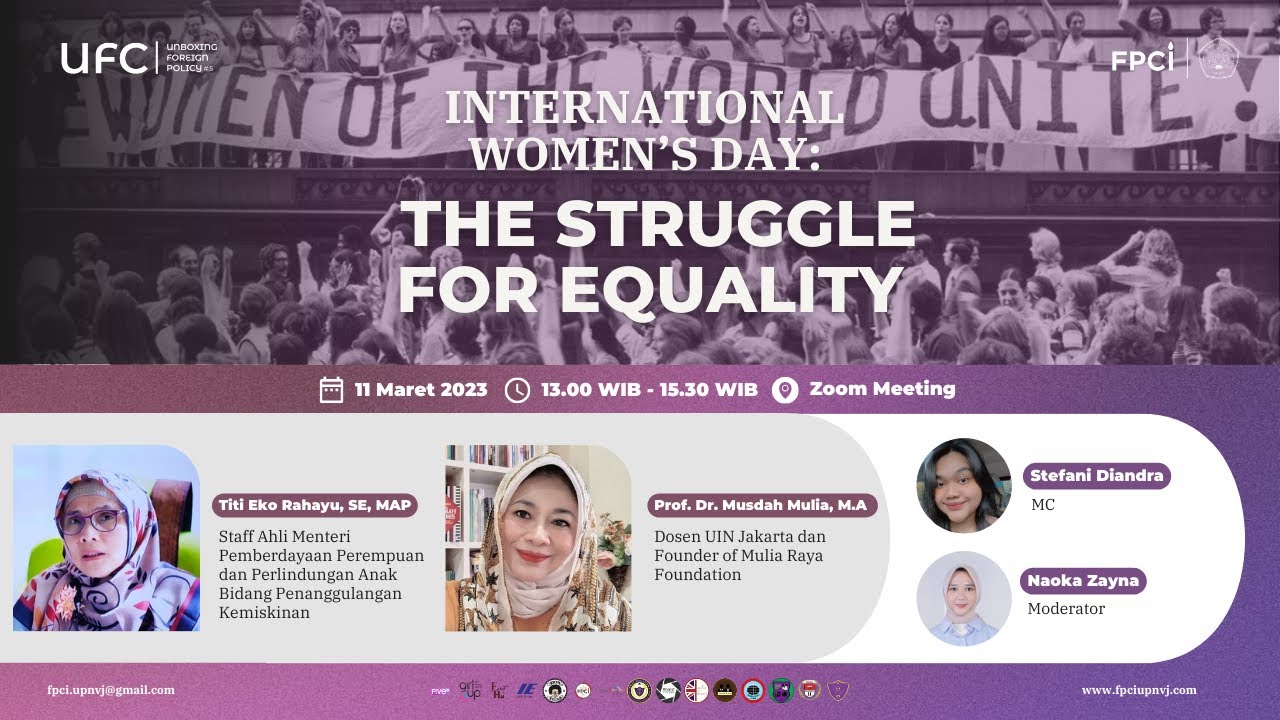 UFC #5: "International Women's Day: The Struggle For Equality" - YouTube