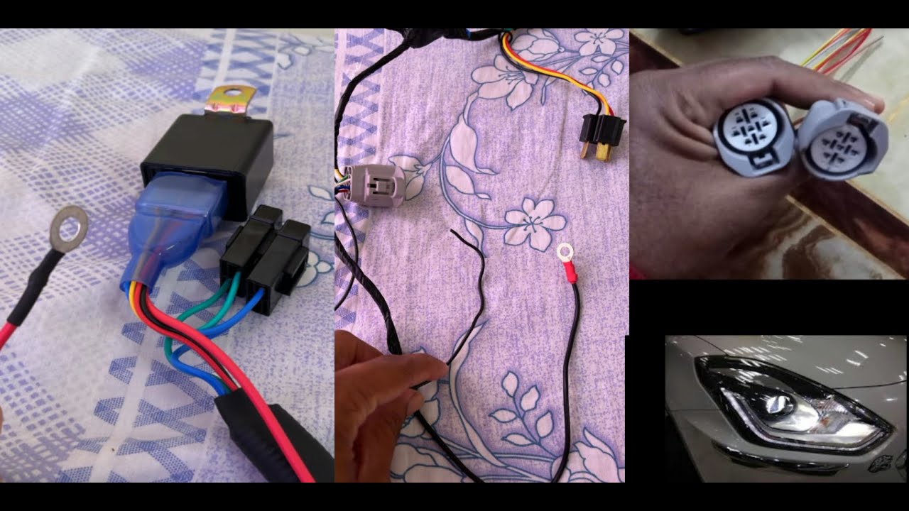 SUZUKI SWIFT 2022 PROJECTOR HEADLIGHT WITH COMPLETE WIRING HARNESS EASY ...