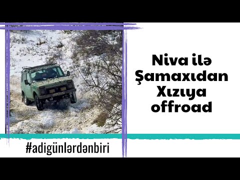 Yolsuzluqda Niva ilə Şamaxıdan -Xızıya 