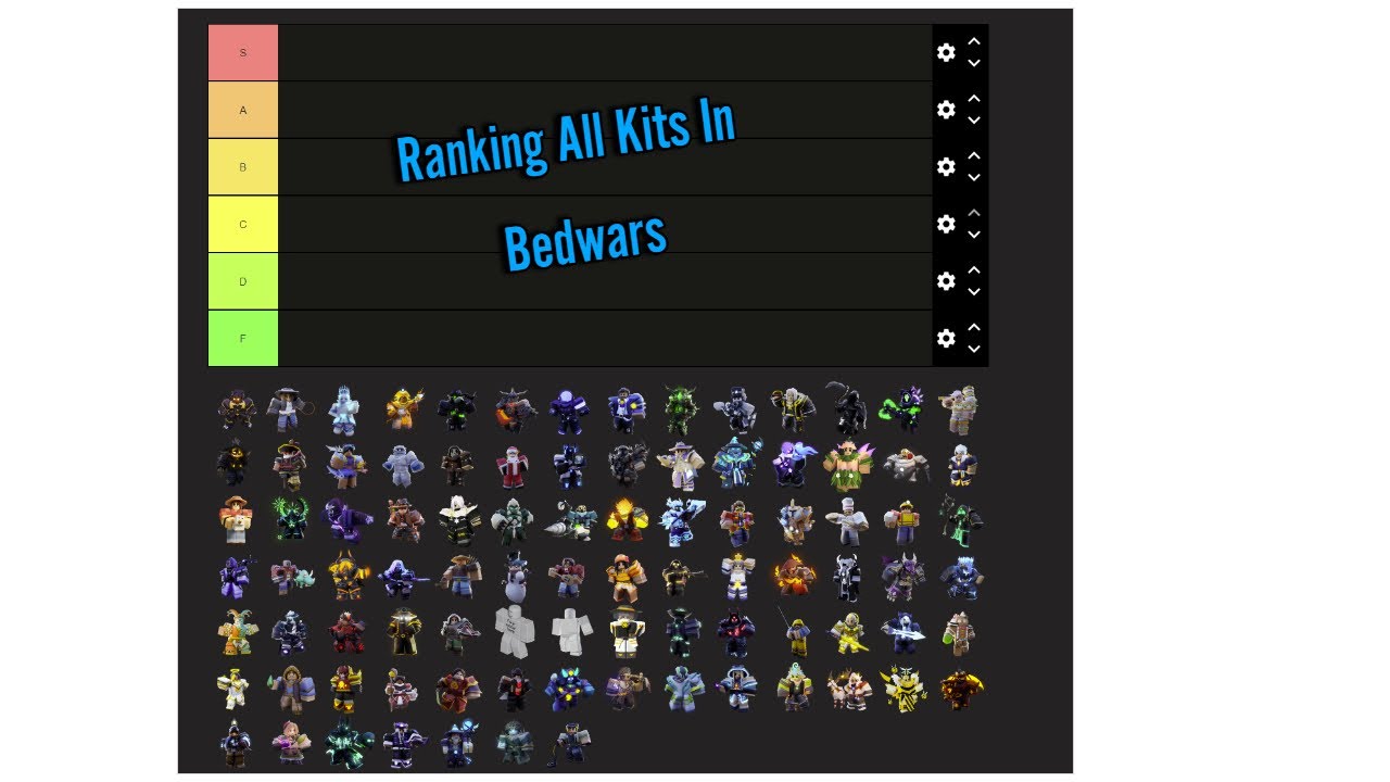 Ranking ALL Roblox BedWars Kits 👑 - YouTube