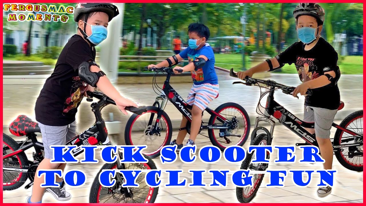 First Bicycle Practice Ride Balancing and Learning Basics - YouTube