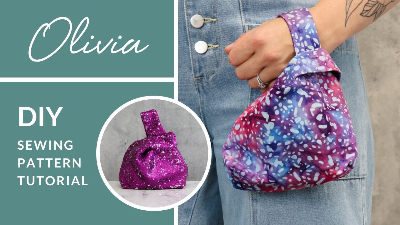 Olivia Bag Sewing Pattern Tutorial - YouTube