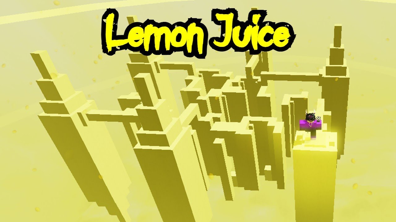 Roblox - Lemon Juice | Low Tier 15 Obby by K1ndaConfused - YouTube