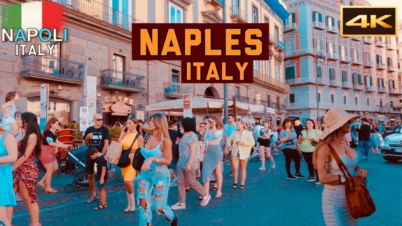 Naples, Italy 🇮🇹 Summer - 4K-UHD Walking Tour (16min) - YouTube