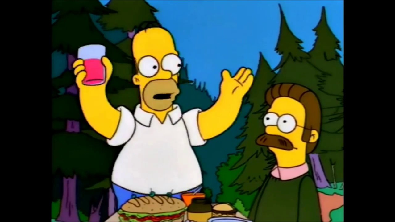 The Simpsons: A Trip with the Flanders [Clip] - YouTube