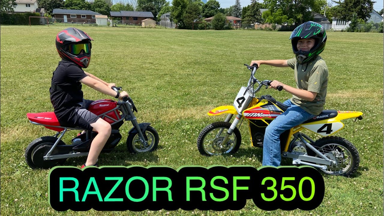 Razor RSF 350 | Amazon | Brother gets new e-bike - YouTube