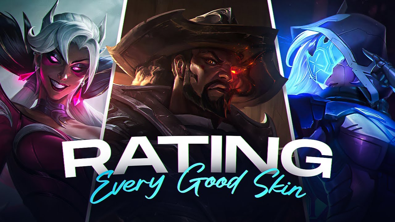 The most PAY TO WIN SKINS - PRO PLAYER rates BEST ADC SKINS - YouTube