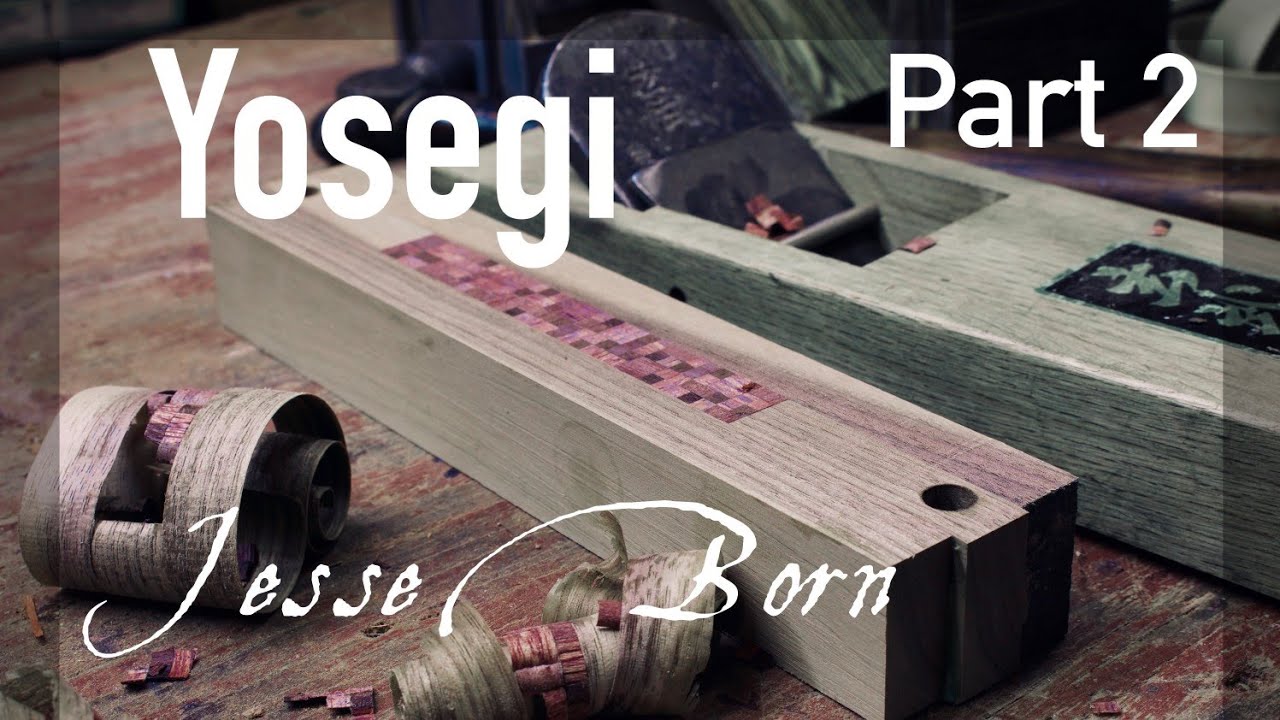 How to make Yosegi Part 2 with Jesse Born - YouTube