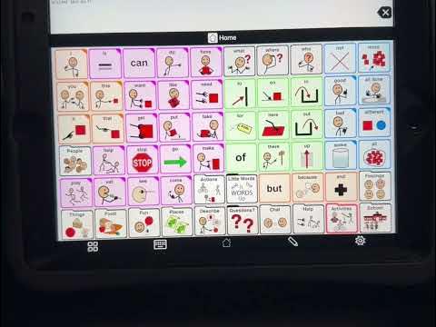 Grid Size Info in Proloquo2Go - YouTube