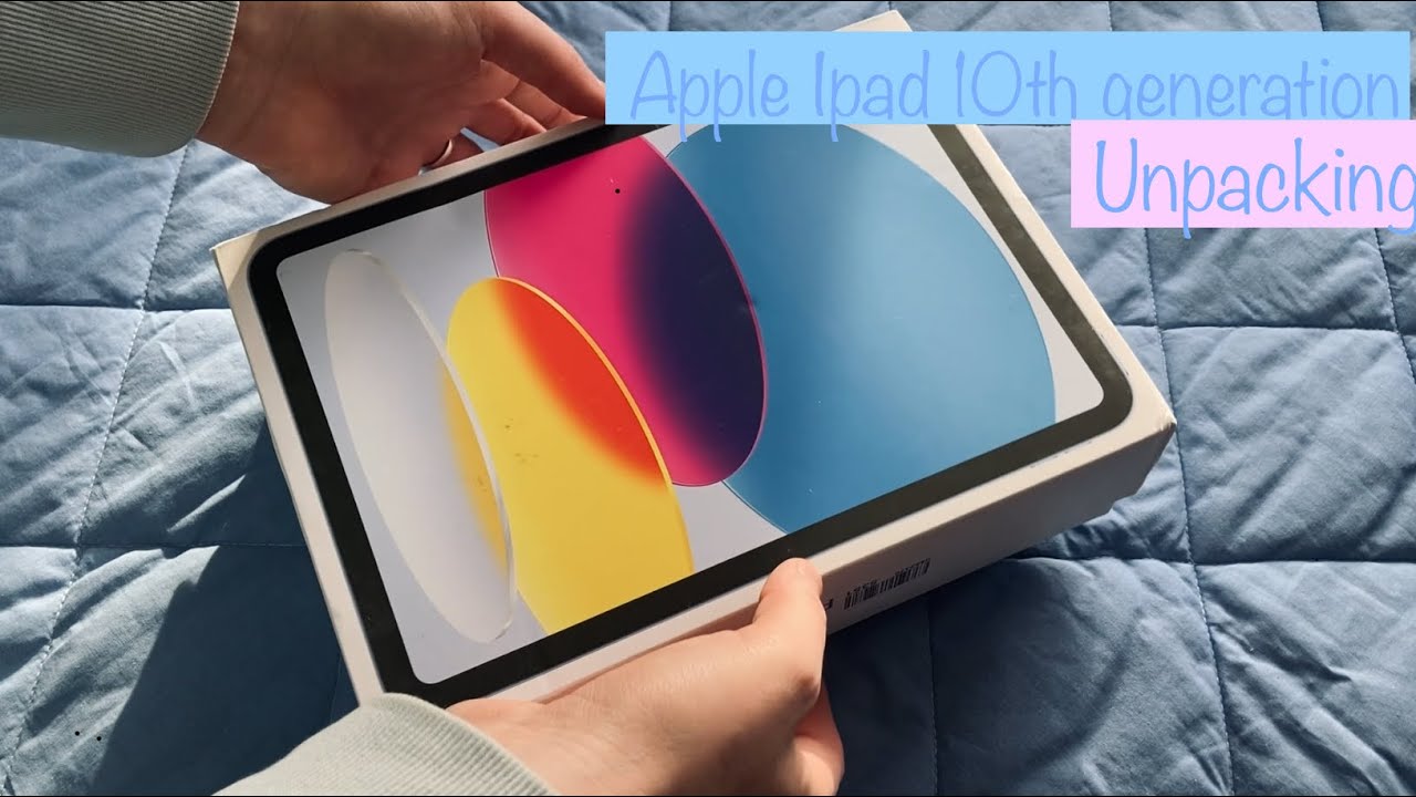 🔵🍏Ipad 10th generation 10’9 blue colour unpacking ️ - YouTube