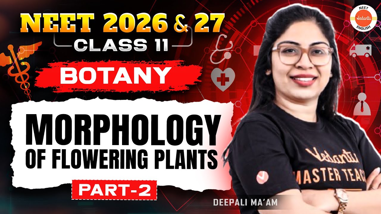Class 11 | NEET 2026 & 2027 | Botany – Morphology of Flowering Plants ...