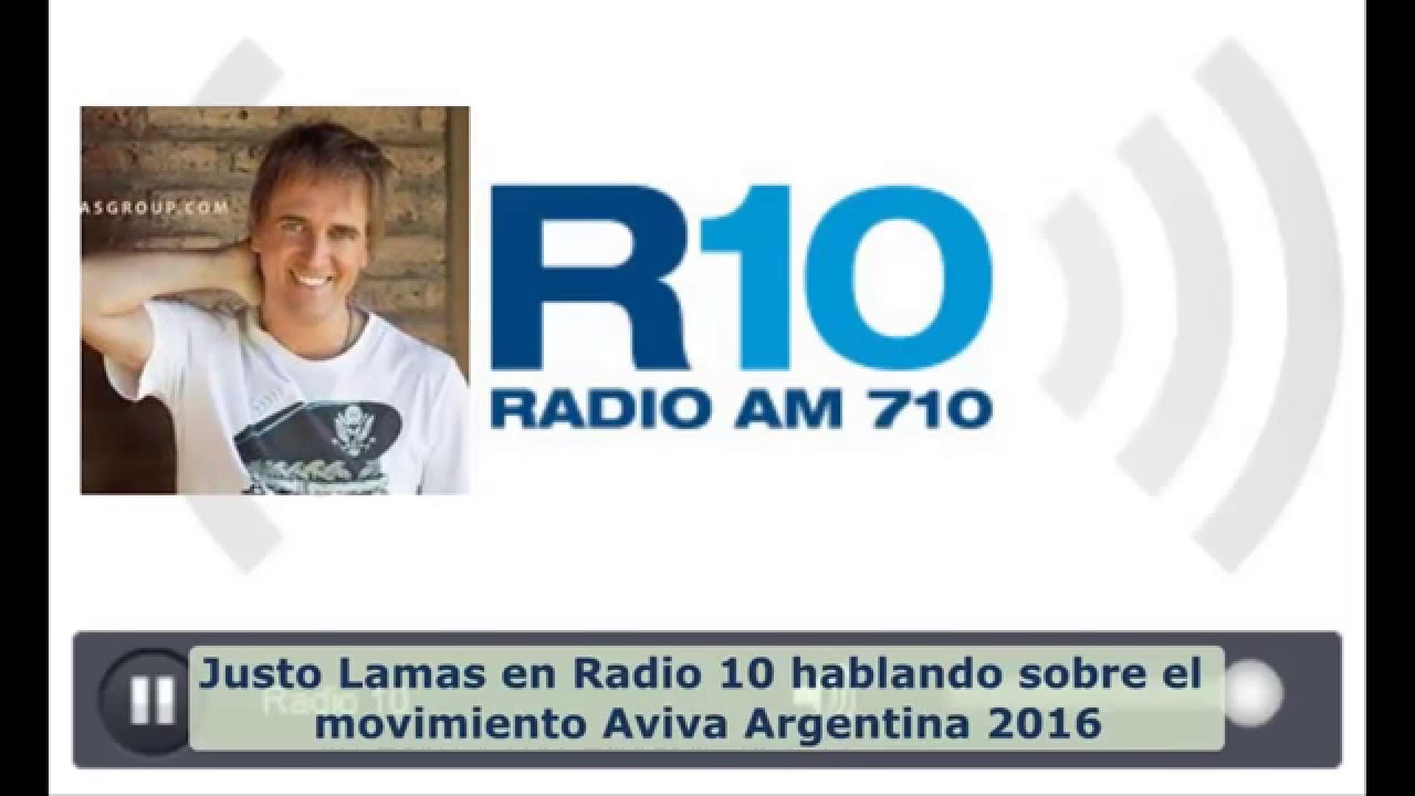 Justo Lamas en Radio 10 - YouTube