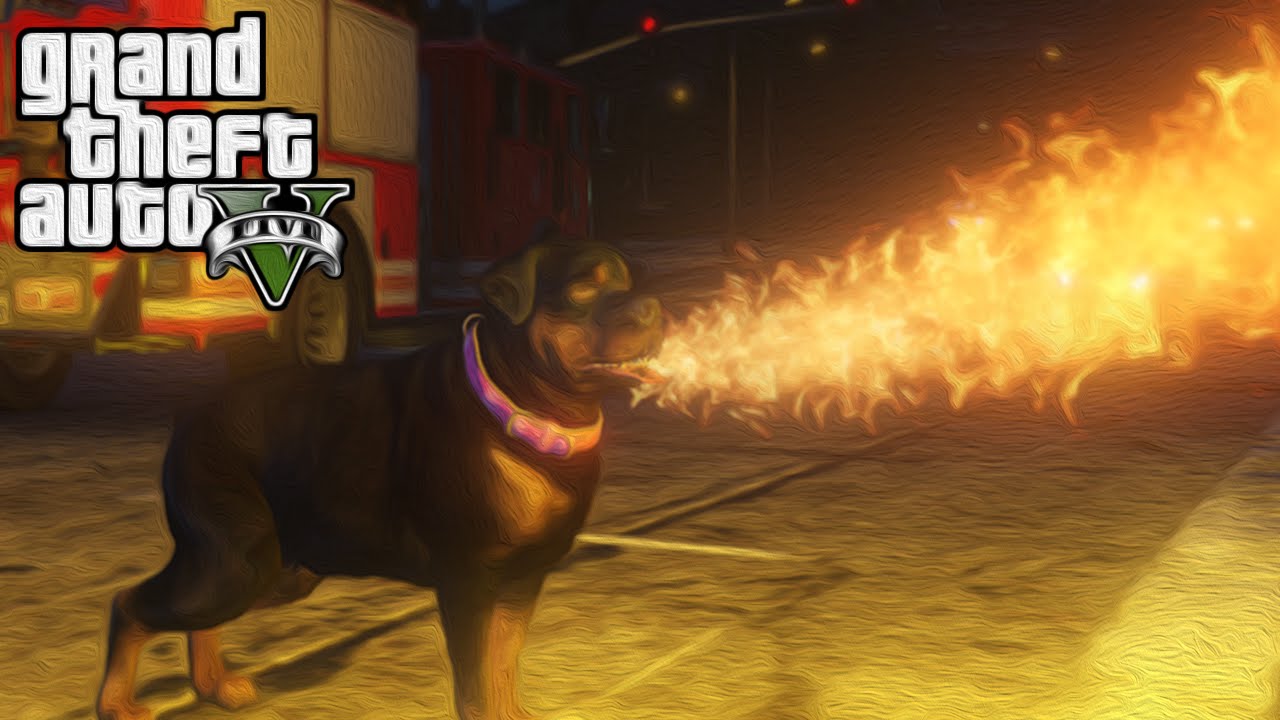 DEMONIC HELL HOUND! | GTA 5 Funny Moments w/ Mods - YouTube