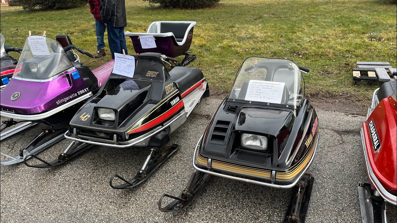 Our First Snowmobile Show! We Won an award! - YouTube