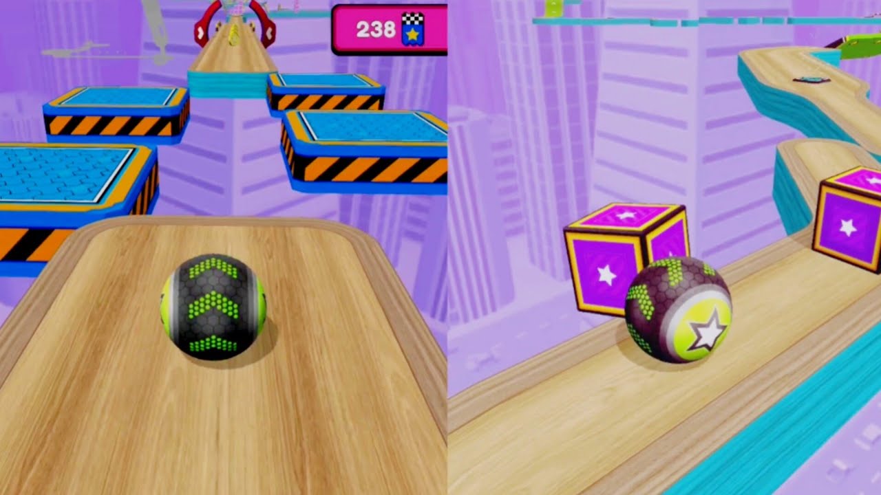 satisfied going balls /pink balls android ios gameplay adventure ...
