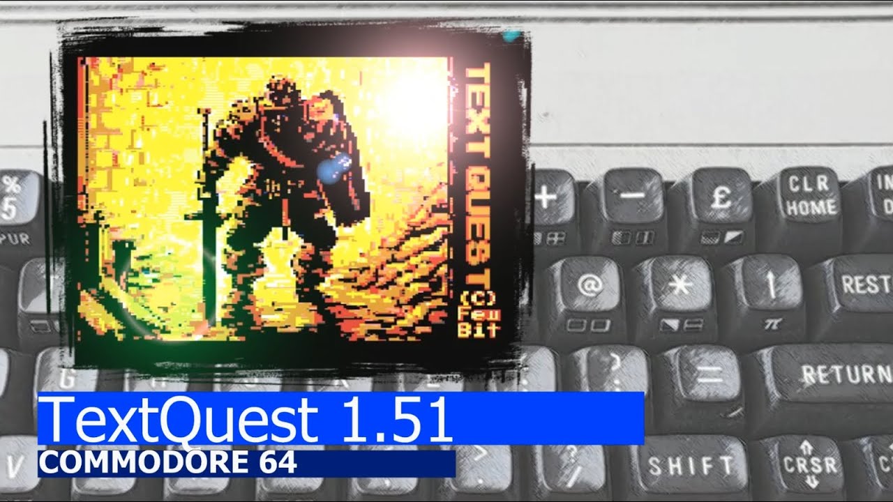 Commodore 64 -=TextQuest 1.51=- - YouTube