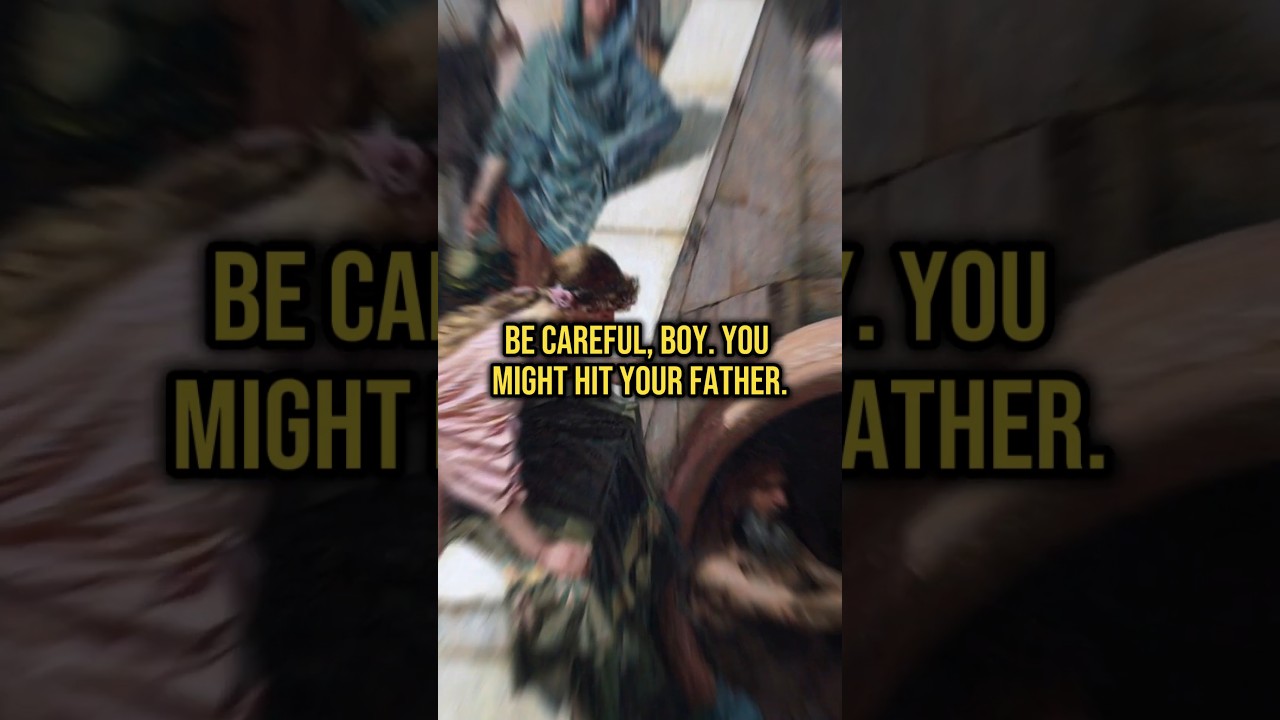 Be careful. Boy. You might hit your father. #foryou #shortvideo #shorts ...