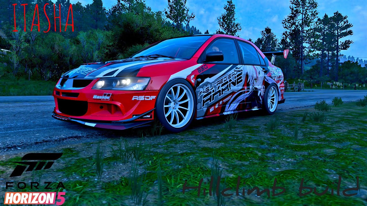 FORZA HORIZON 5 - 800HP varis time attack itasha MITSUBISHI evo IX (9 ...