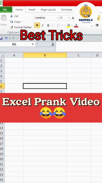 Excel Magic Trick. Prank With Friend 😂#excelformula #excel #Excelprank #shorts #excelfunction ...