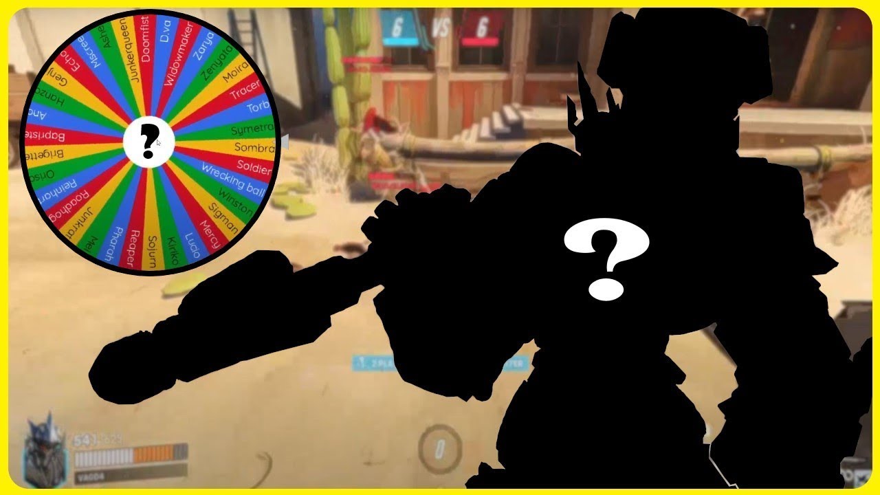 Spin the wheel, play the hero 11 - Overwatch 2 - YouTube