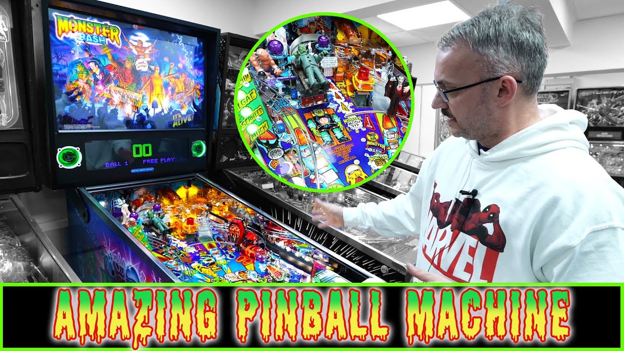Truly one of the greatest pinball machines ever made | Monster Bash by ...