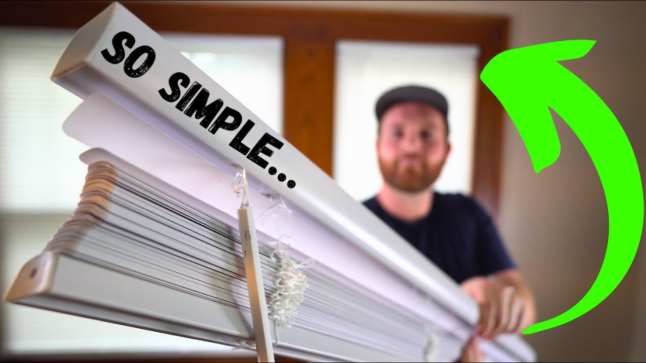 How I Install Blinds The EASY Way From A-Z!! - YouTube