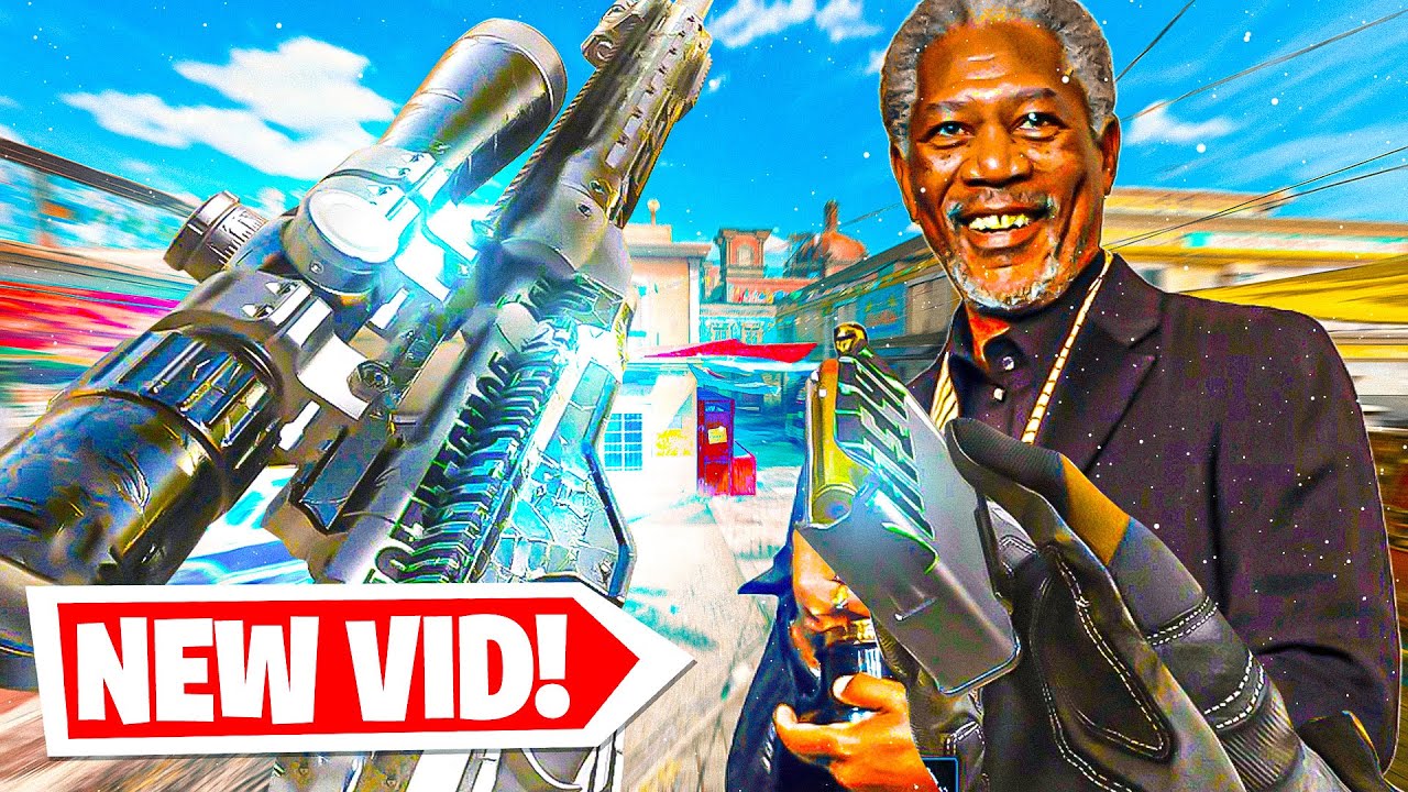 Morgan Freeman playing MW2 - YouTube