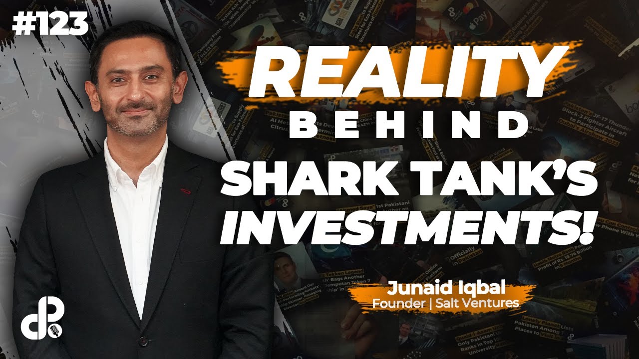 Reality Behind Shark Tank's Investments ! | Junaid Iqbal, Founder Salt ...